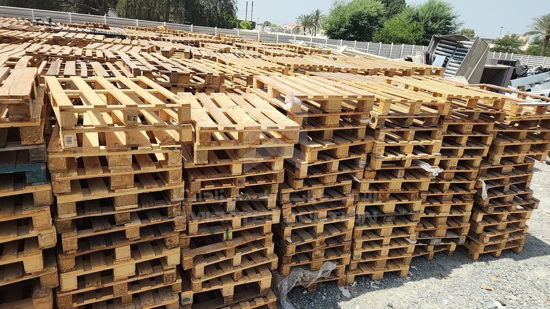 Wooden Pallets for sale in UAE - 550770 | Emirates Auction