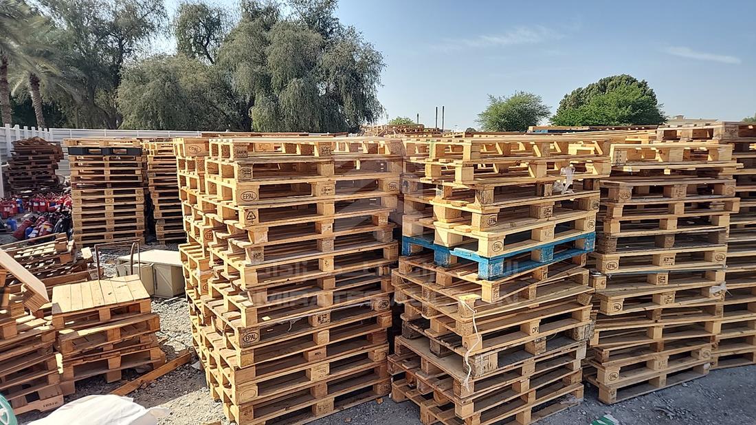 Wooden Pallets for sale in UAE - 533778 | Emirates Auction