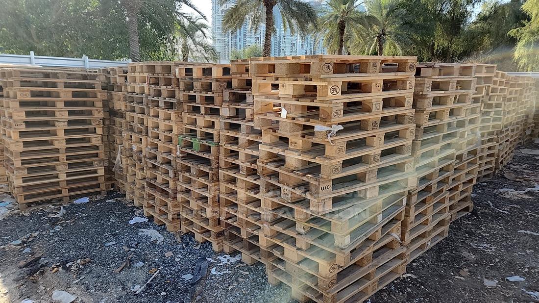 Wooden Pallets for sale in UAE - 608716 | Emirates Auction
