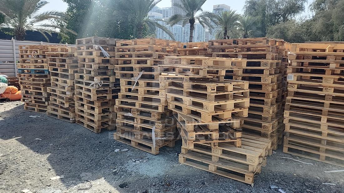 Wooden Pallets for sale in UAE - 533778 | Emirates Auction