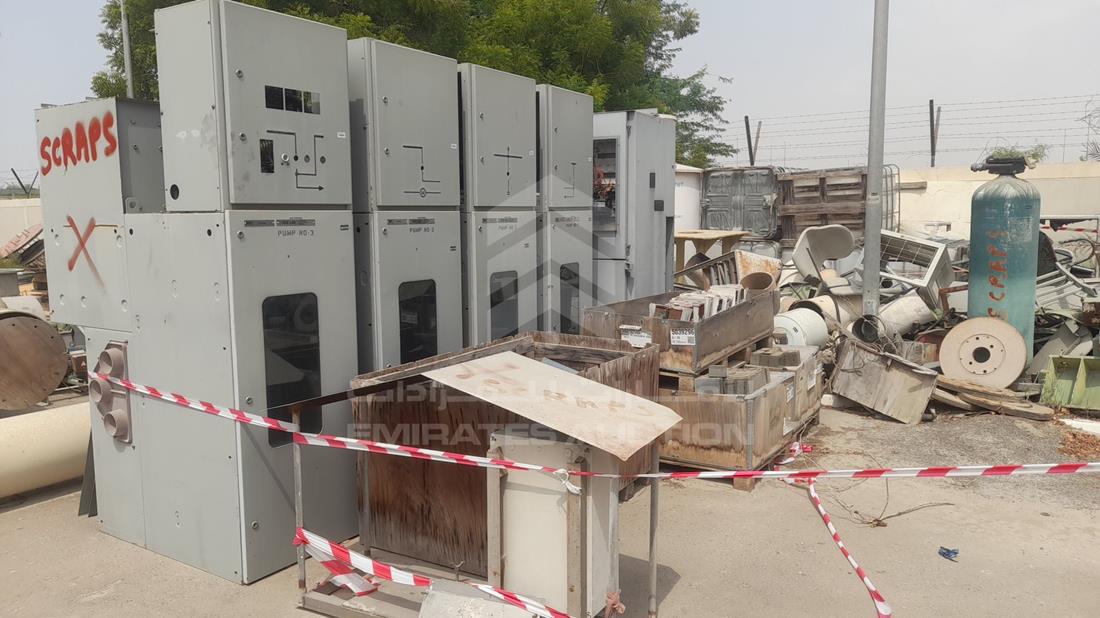 Scrap electrical panels, cables, aluminum panels for sale in UAE ...